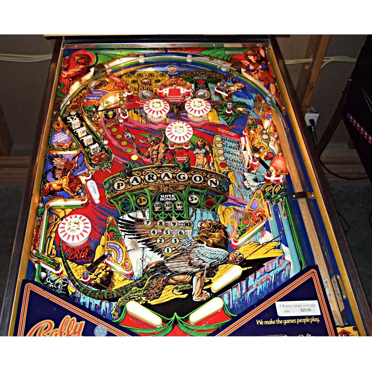Paragon Pinball Machine - Elite Home Gamerooms