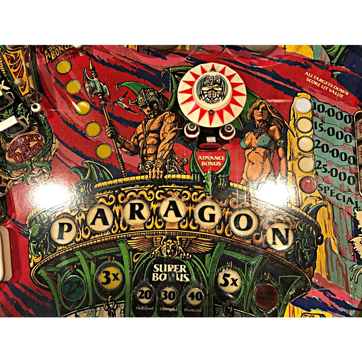 Paragon Pinball Machine - Elite Home Gamerooms