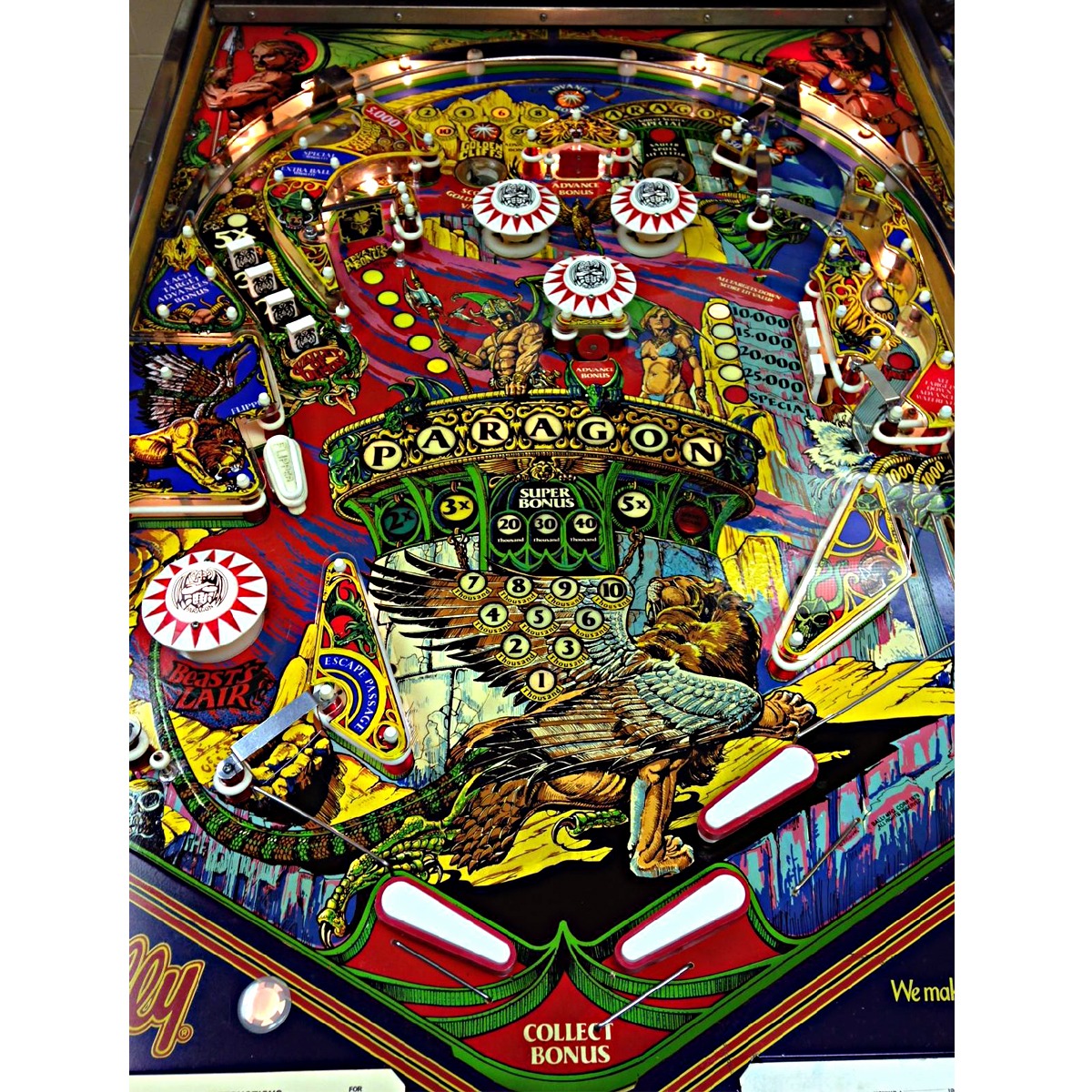 Paragon Pinball Machine - Elite Home Gamerooms