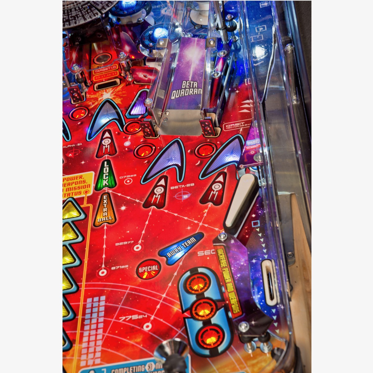 Star Trek Pro Pinball Machine (Upgraded) - Elite Home Gamerooms