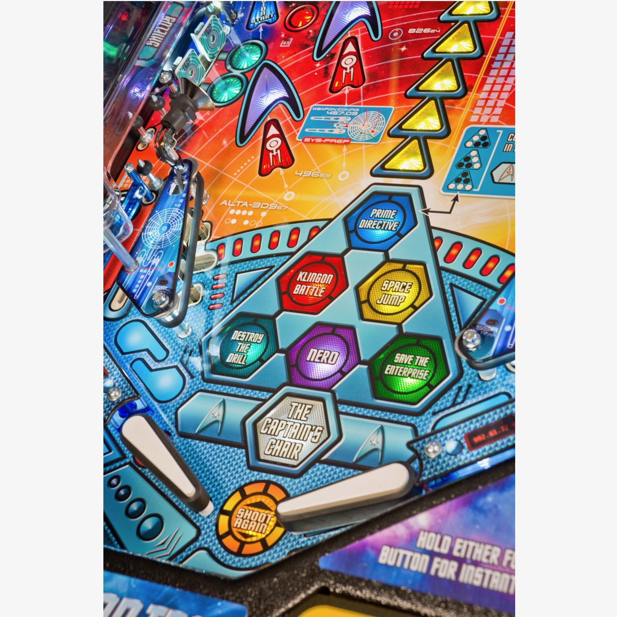 Star Trek Pro Pinball Machine (Upgraded) - Elite Home Gamerooms