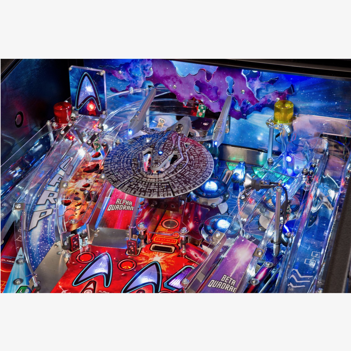 Star Trek Pro Pinball Machine (Upgraded) - Elite Home Gamerooms