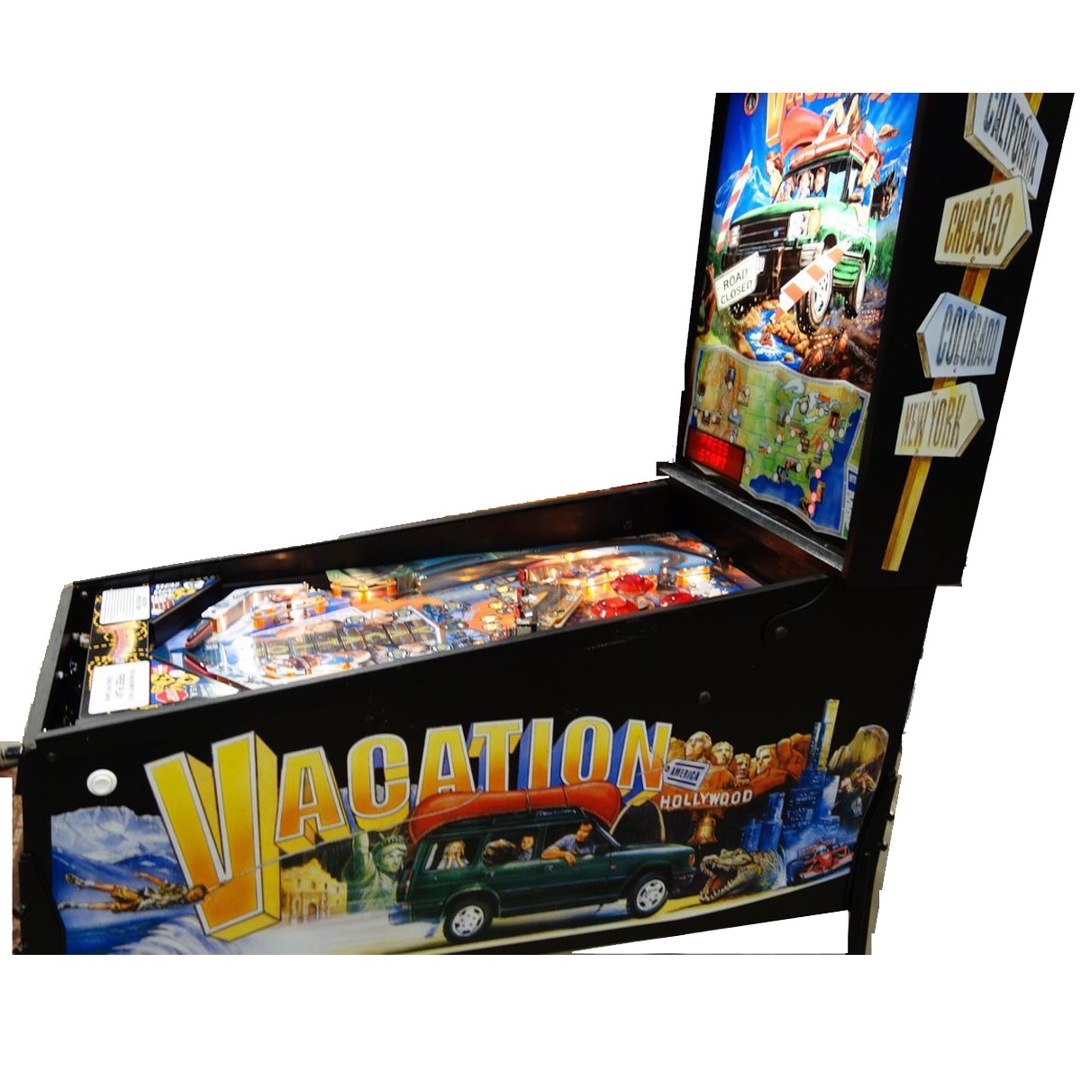 Vacation America Pinball Machine - Elite Home Gamerooms