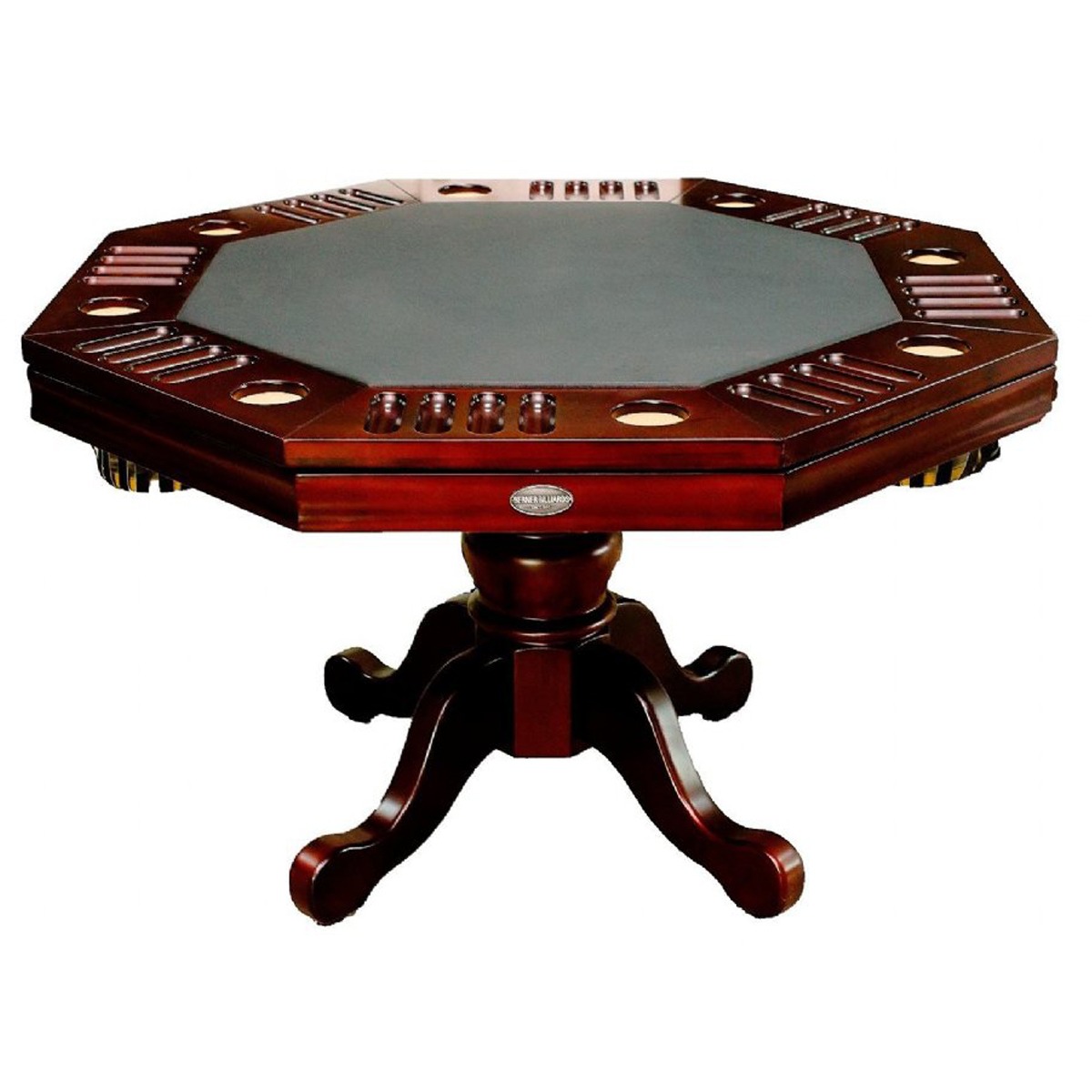 3 in 1 Octagon Combination Table 54 inch - Elite Home Gamerooms