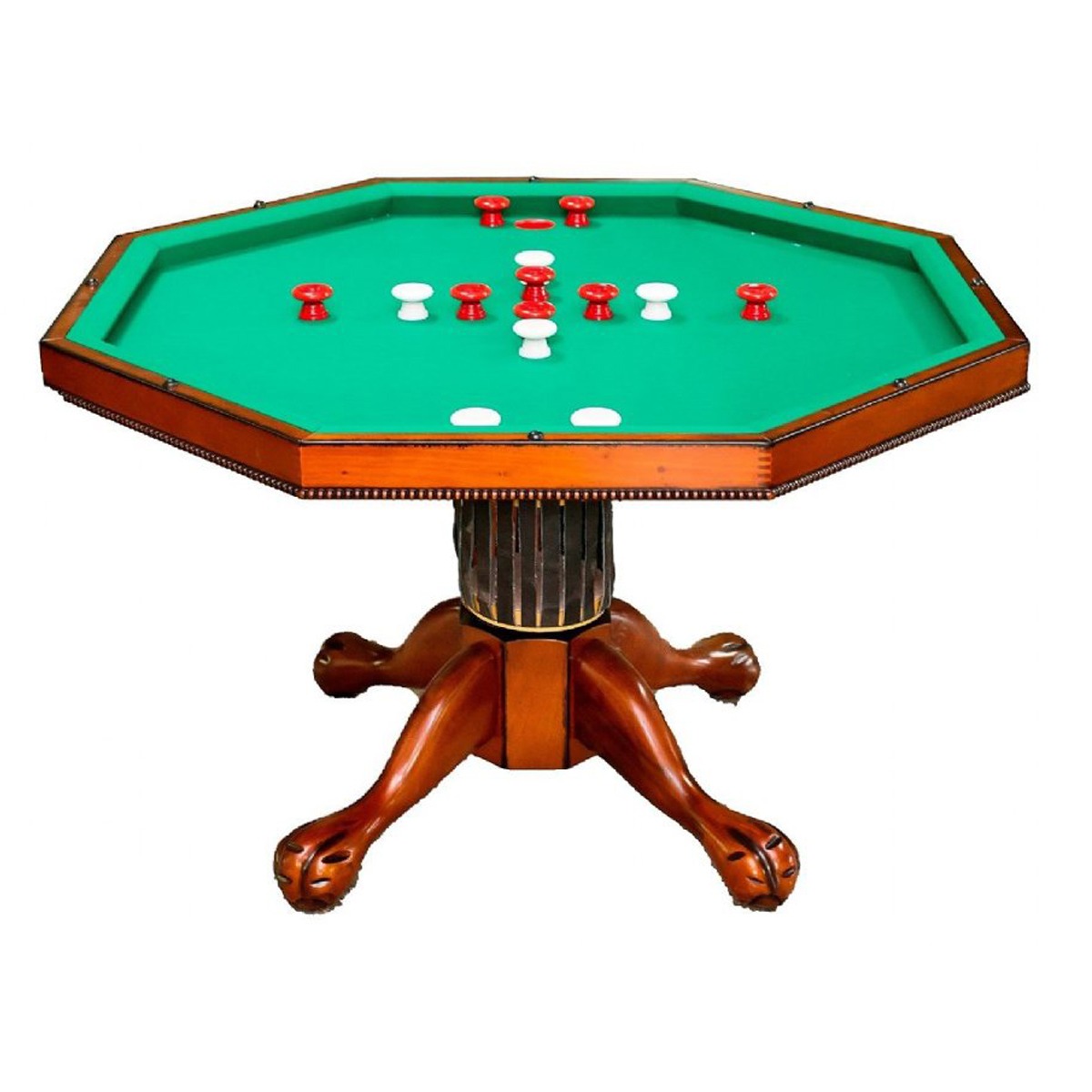 3 in 1 Octagon Combination Table 54 inch - Elite Home Gamerooms