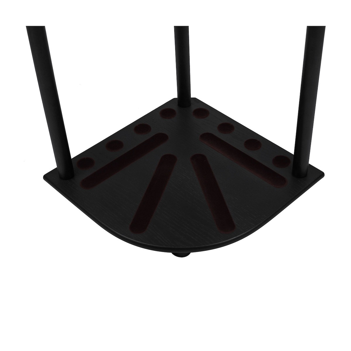 Corner Cue Rack - Black - Elite Home Gamerooms