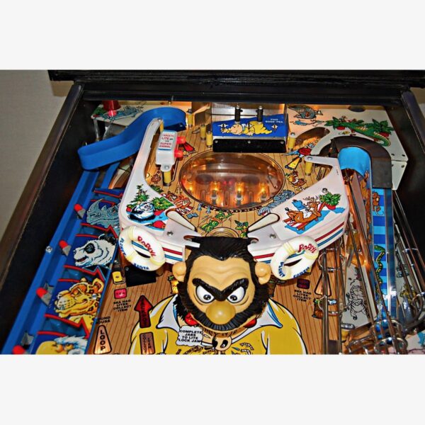 Popeye Saves The Earth Pinball Machine | Elite Home Gamerooms
