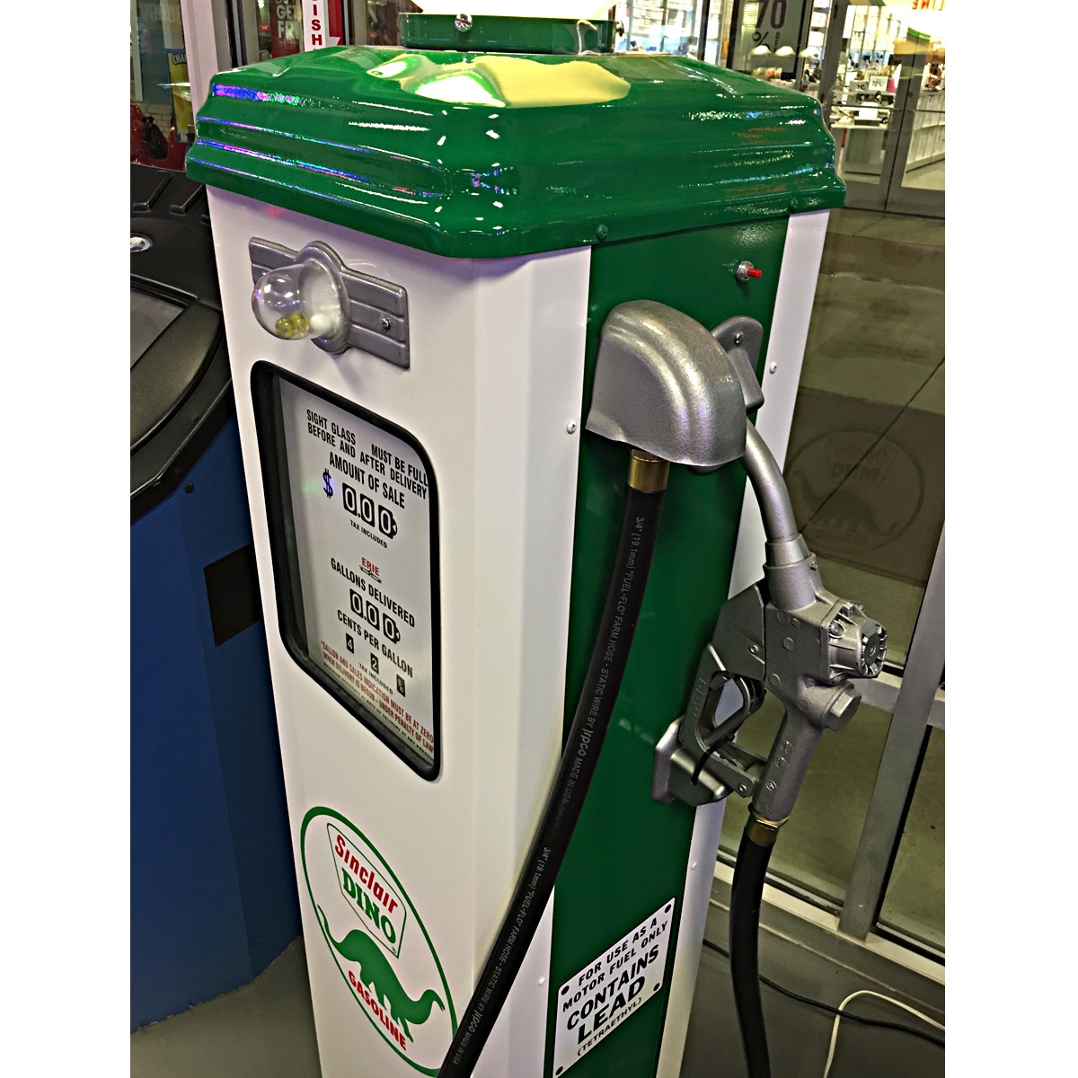 Sinclair Dino Replica Gas Pump - Elite Home Gamerooms