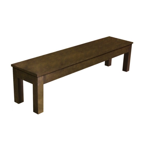 76" Cappuccino Billiard Storage Bench - Elite Home Gamerooms