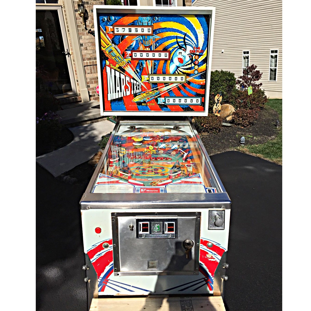 Mars Trek Pinball Machine - Elite Home Gamerooms