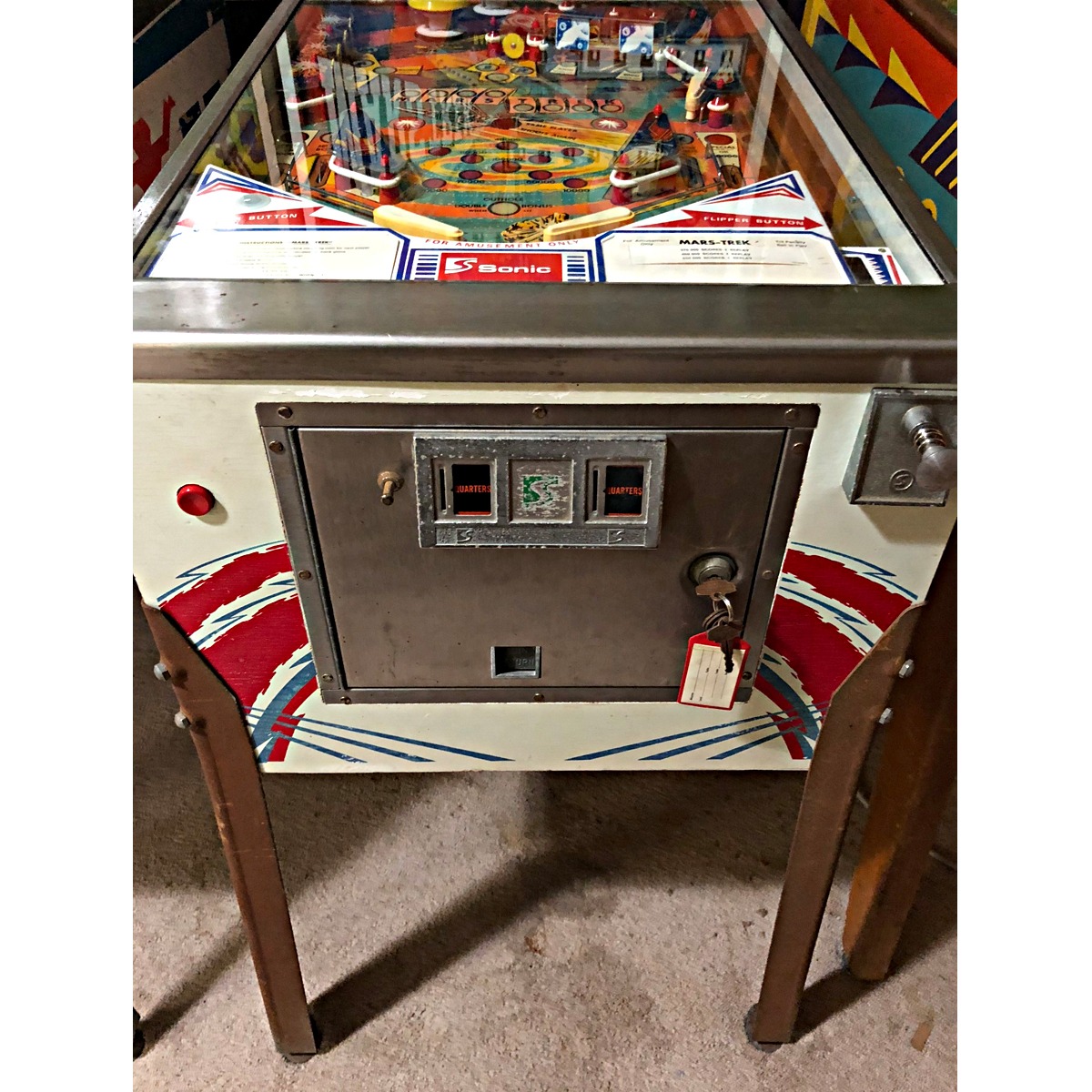 Mars Trek Pinball Machine - Elite Home Gamerooms