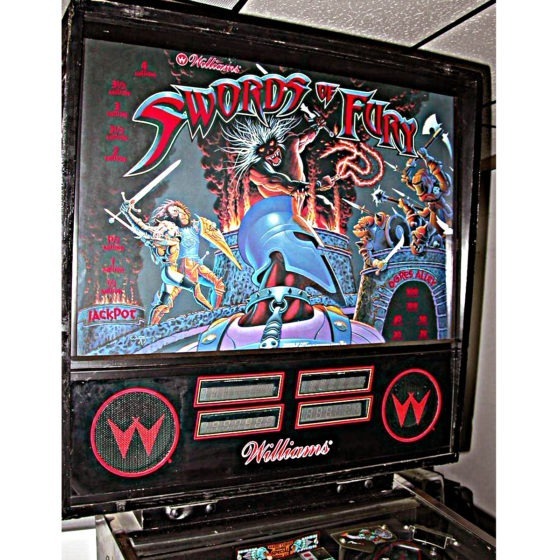 Swords of Fury Pinball Machine - Elite Home Gamerooms