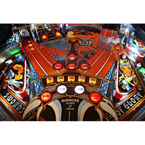 Swords of Fury Pinball Machine - Elite Home Gamerooms