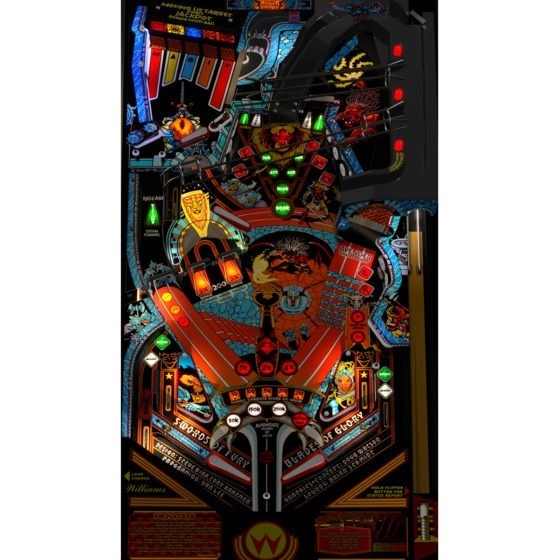 Swords of Fury Pinball Machine - Elite Home Gamerooms