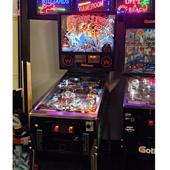 Swords of Fury Pinball Machine - Elite Home Gamerooms