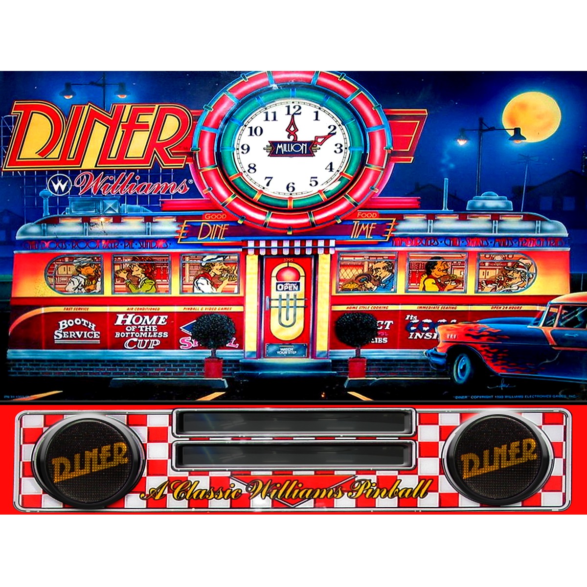 Diner Pinball Machine by Williams - Elite Home Gamerooms | Order Now!