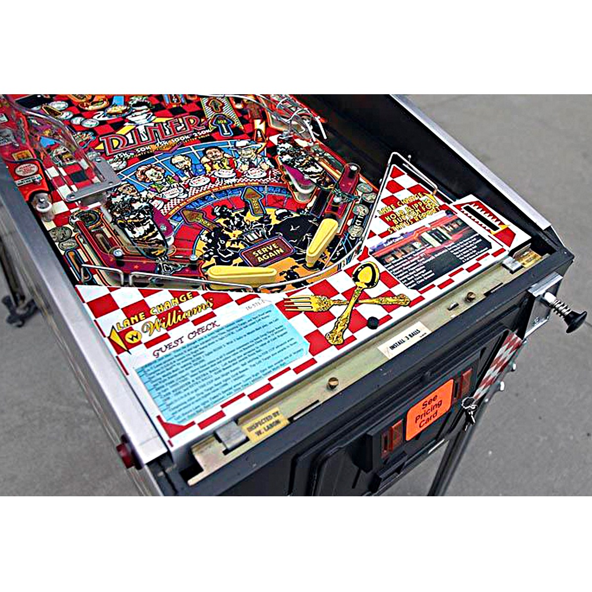 Diner Pinball Machine by Williams - Elite Home Gamerooms | Order Now!