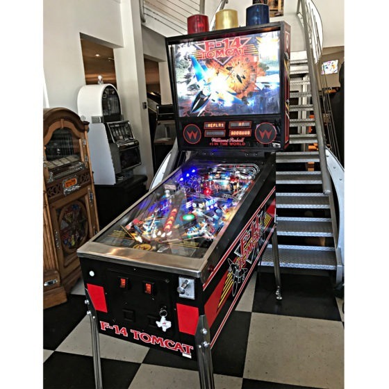 F-14 Tomcat Pinball Machine - Elite Home Gamerooms