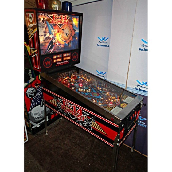 F-14 Tomcat Pinball Machine - Elite Home Gamerooms
