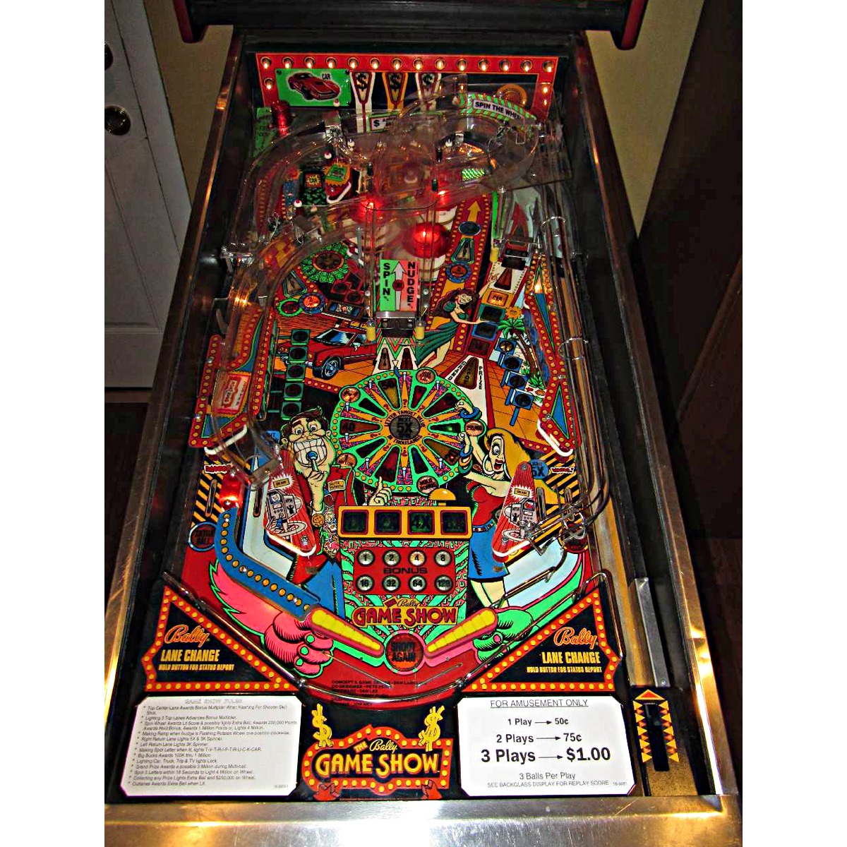 Game Show Pinball Machine - Elite Home Gamerooms