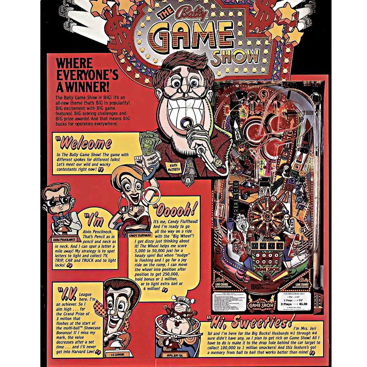 Game Show Pinball Machine - Elite Home Gamerooms