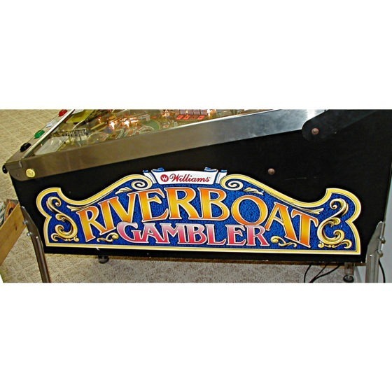 Riverboat Gambler Pinball Machine - Elite Home Gamerooms
