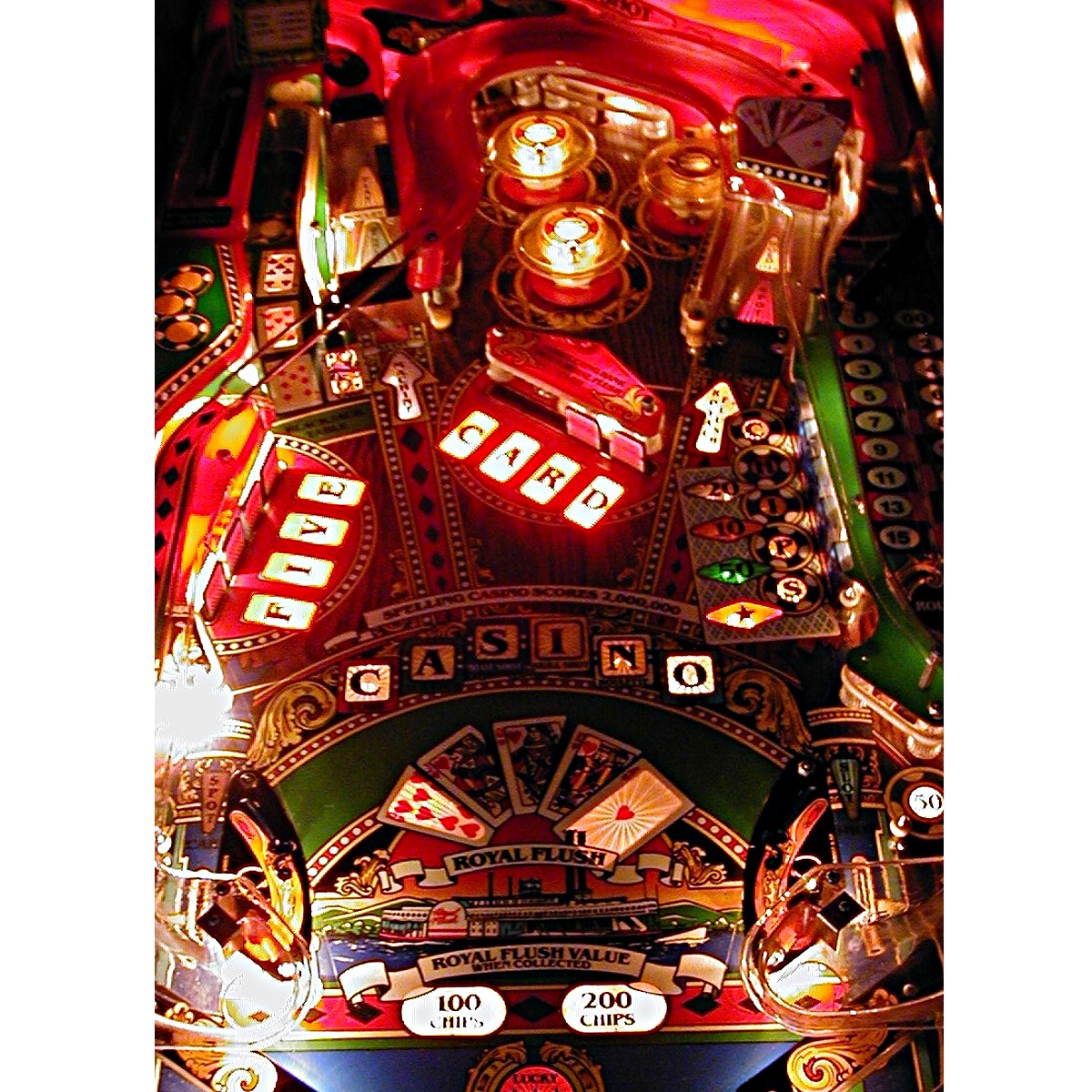 Riverboat Gambler Pinball Machine - Elite Home Gamerooms