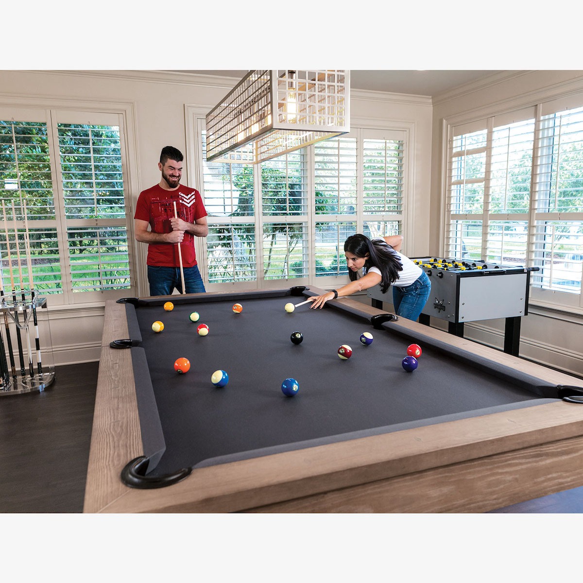 The Abbey Pool Table - Elite Home Gamerooms