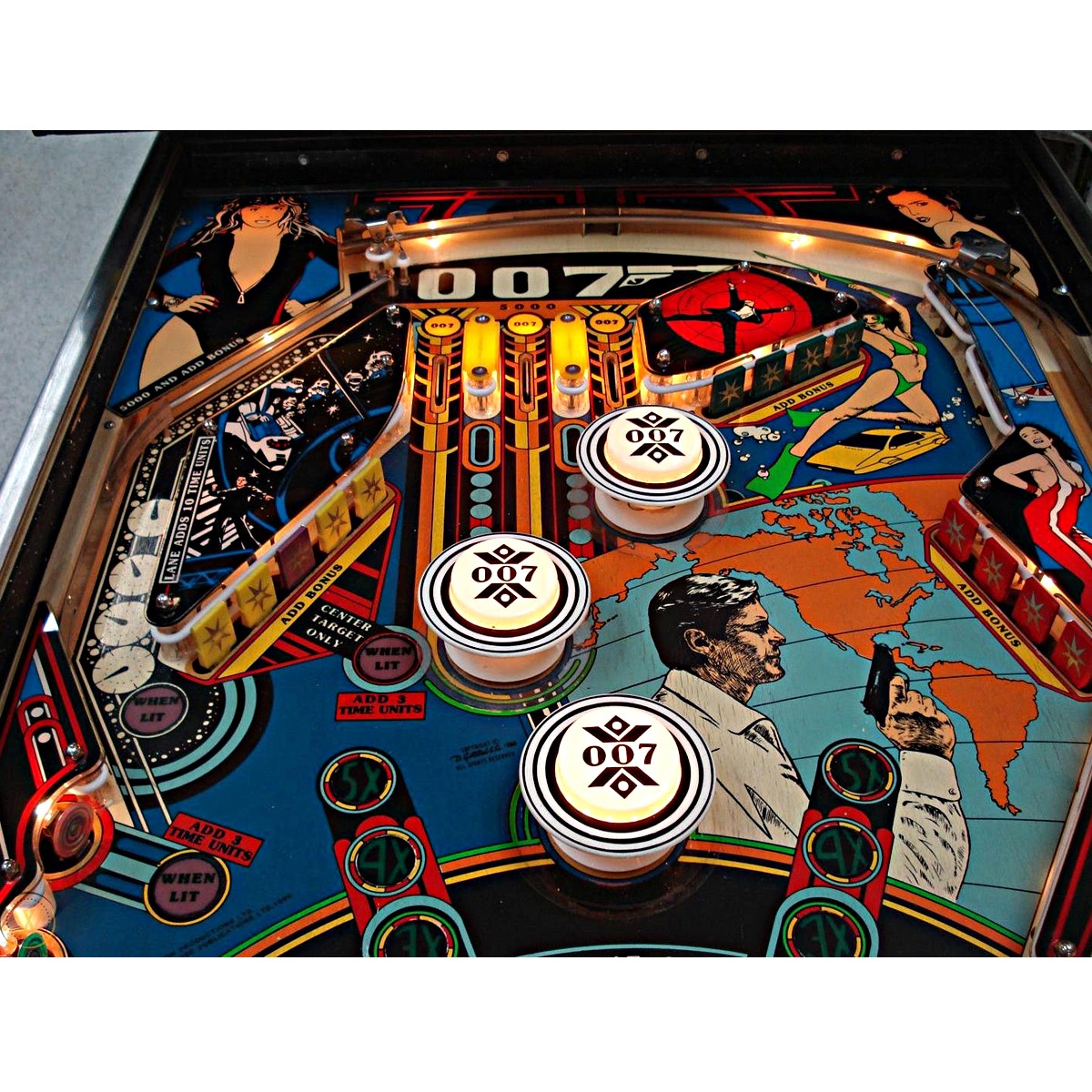 James Bond 007 Pinball Machine - Elite Home Gamerooms