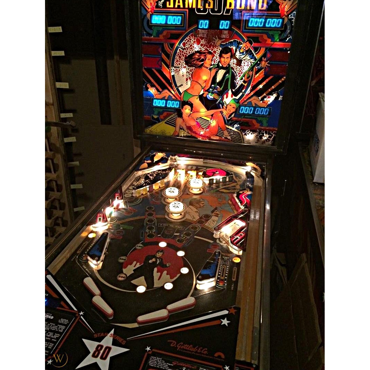 James Bond 007 Pinball Machine - Elite Home Gamerooms