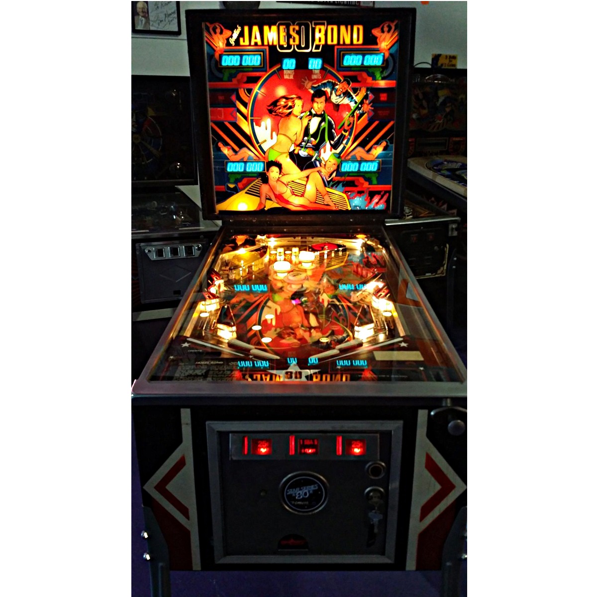 James Bond 007 Pinball Machine - Elite Home Gamerooms