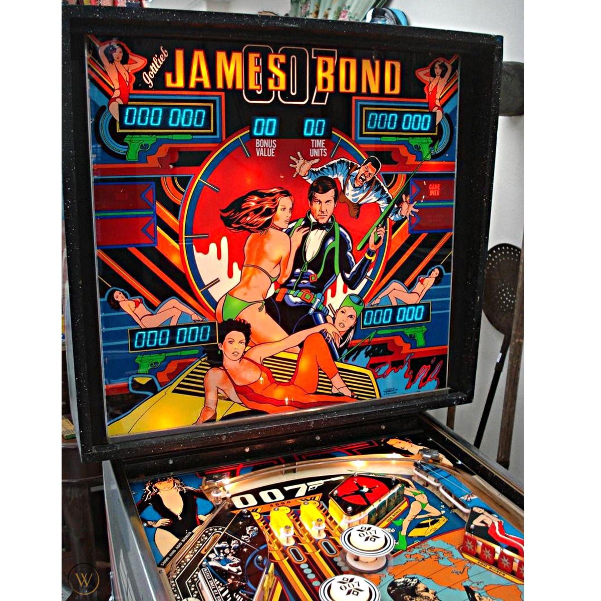James Bond 007 Pinball Machine - Elite Home Gamerooms