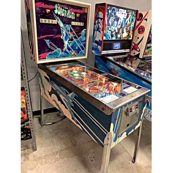 Super-Flite Pinball Machine - Elite Home Gamerooms