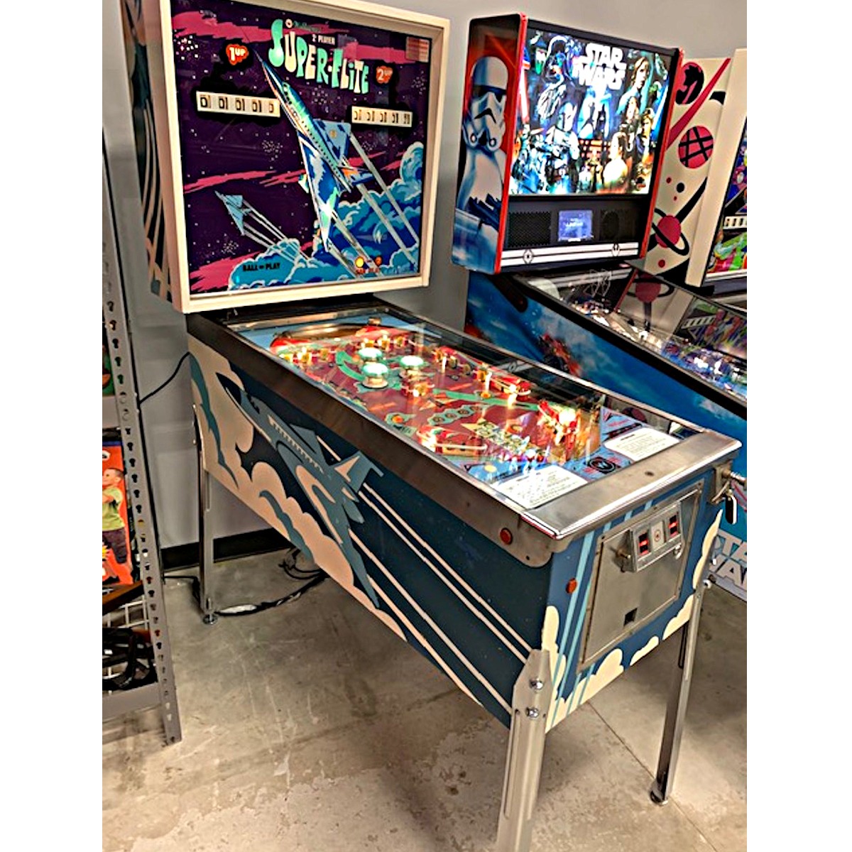Super-Flite Pinball Machine - Elite Home Gamerooms