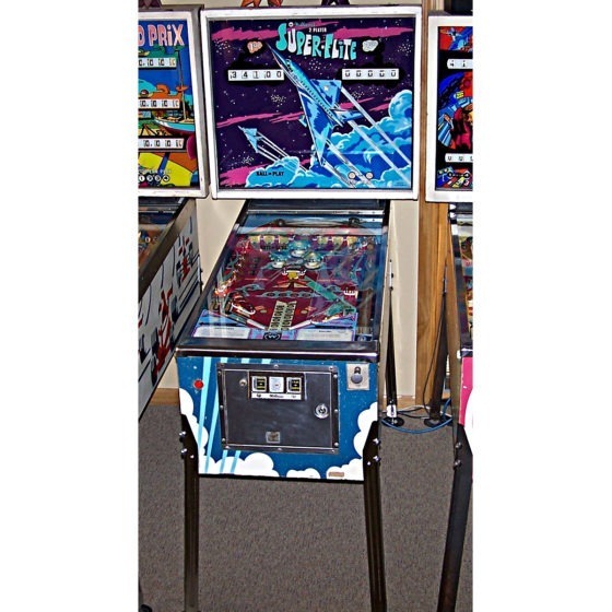 Super-Flite Pinball Machine - Elite Home Gamerooms