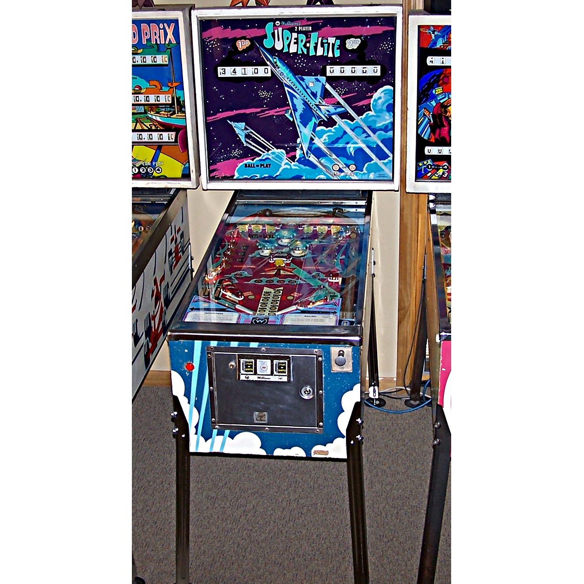 Super-Flite Pinball Machine - Elite Home Gamerooms