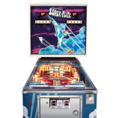 Super-Flite Pinball Machine - Elite Home Gamerooms