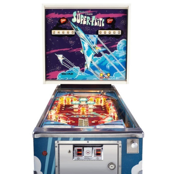 Super-Flite Pinball Machine - Elite Home Gamerooms