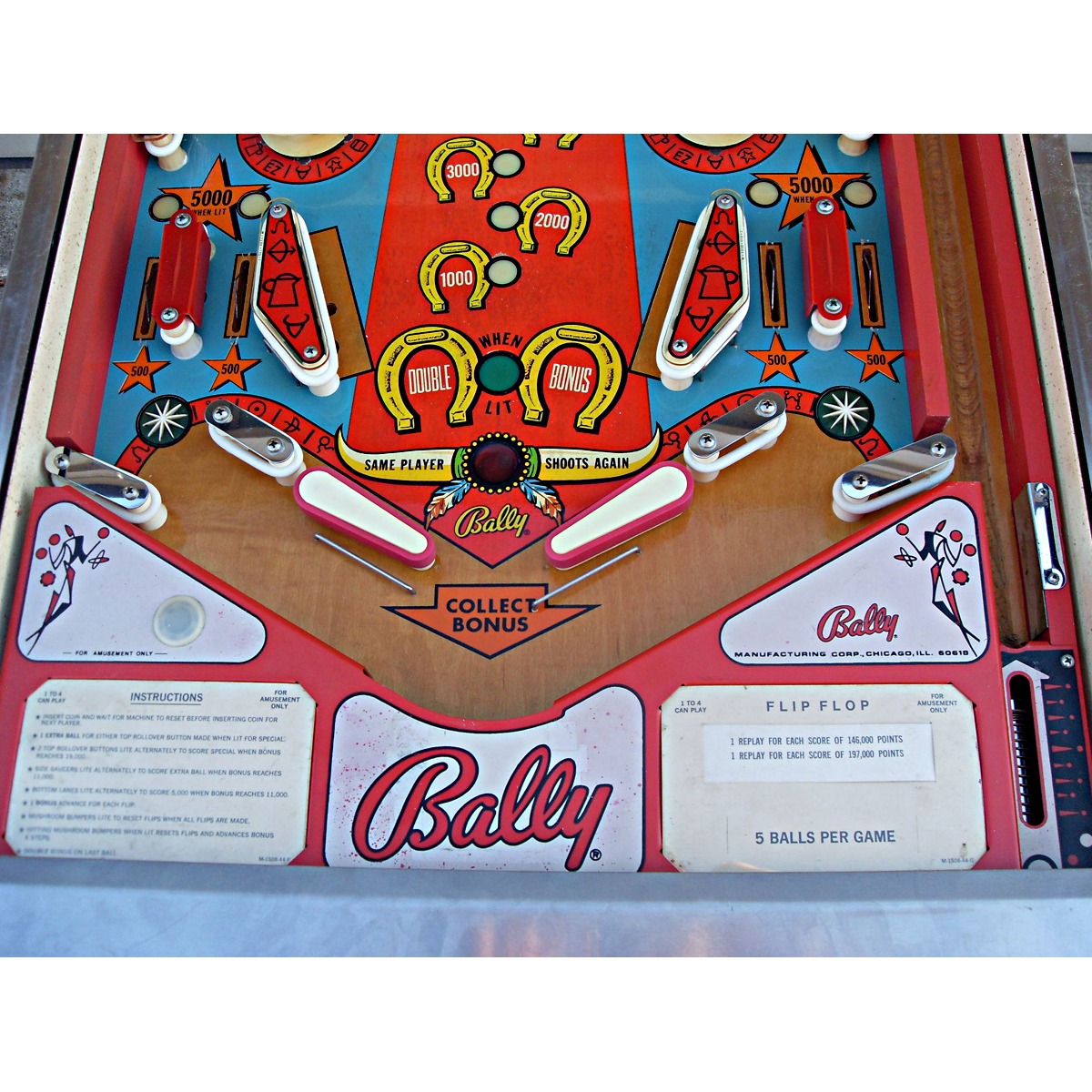 Flip Flop Pinball Machine - Elite Home Gamerooms