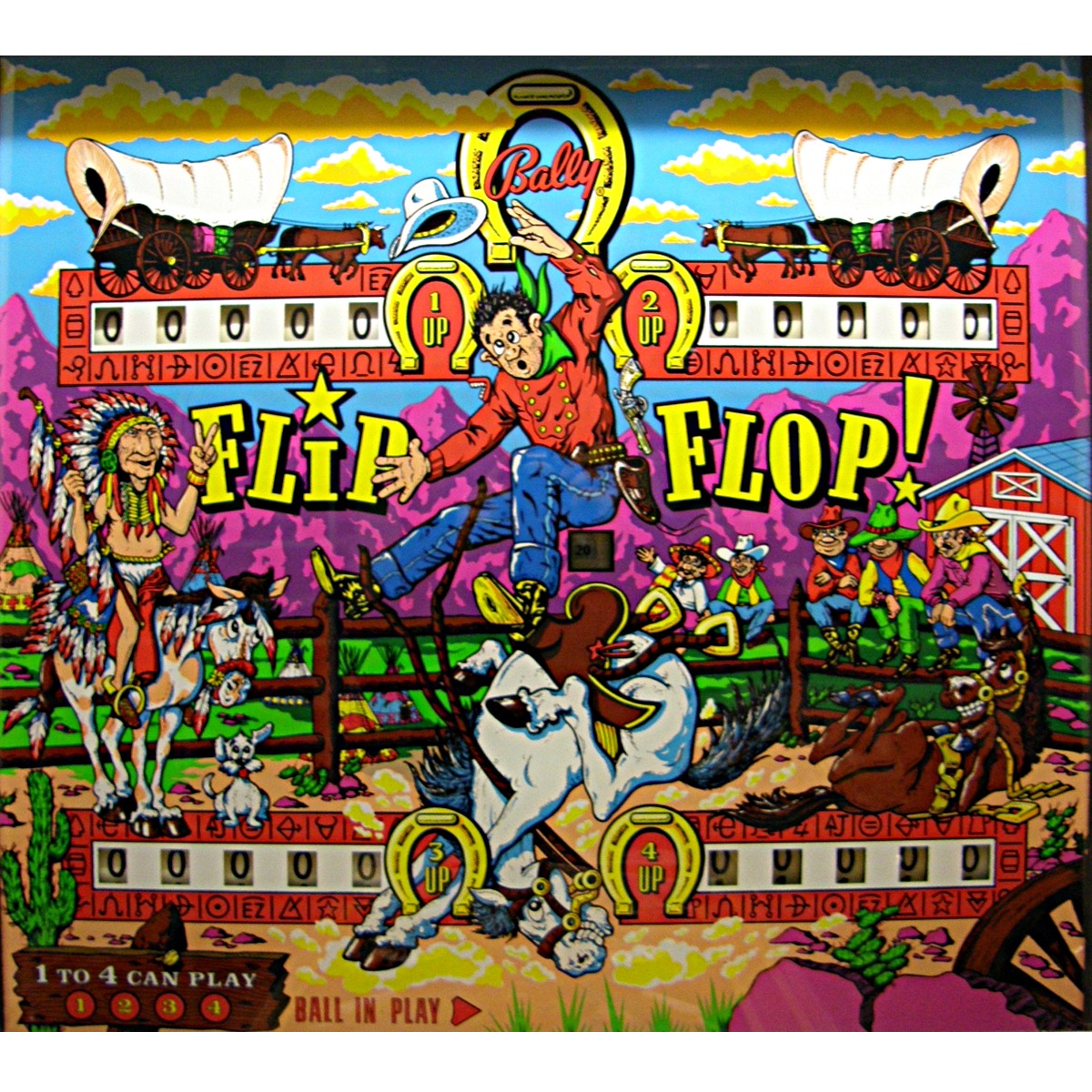 Flip Flop Pinball Machine - Elite Home Gamerooms