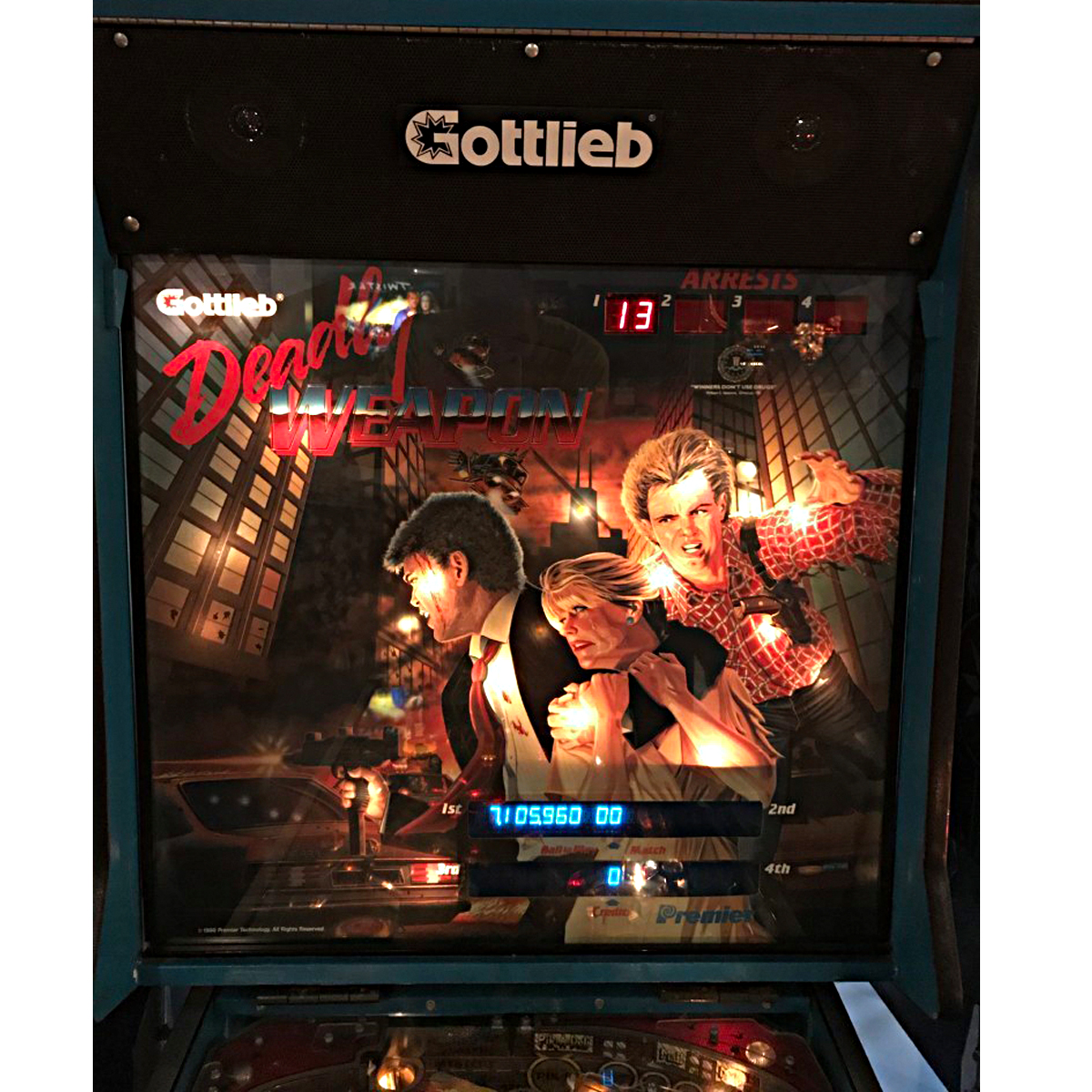 Deadly Weapon Pinball Machine - Elite Home Gamerooms