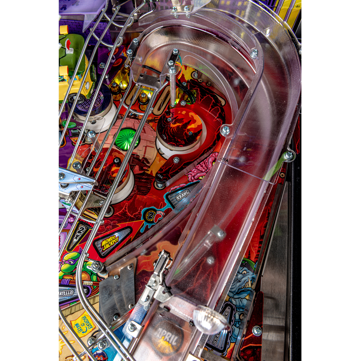 Teenage Mutant Ninja Turtles Pro Pinball Machine - Elite Home Gamerooms