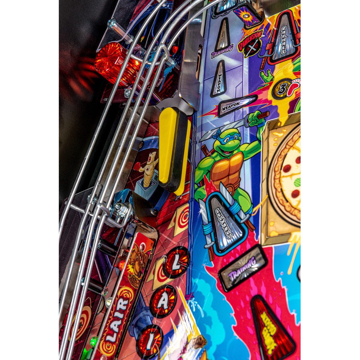 Teenage Mutant Ninja Turtles Pro Pinball Machine - Elite Home Gamerooms