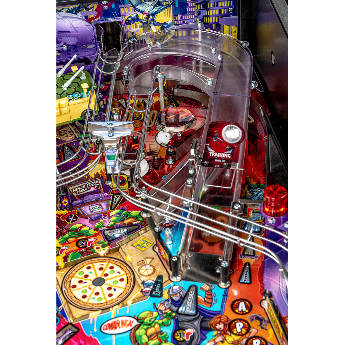 Teenage Mutant Ninja Turtles Pro Pinball Machine - Elite Home Gamerooms