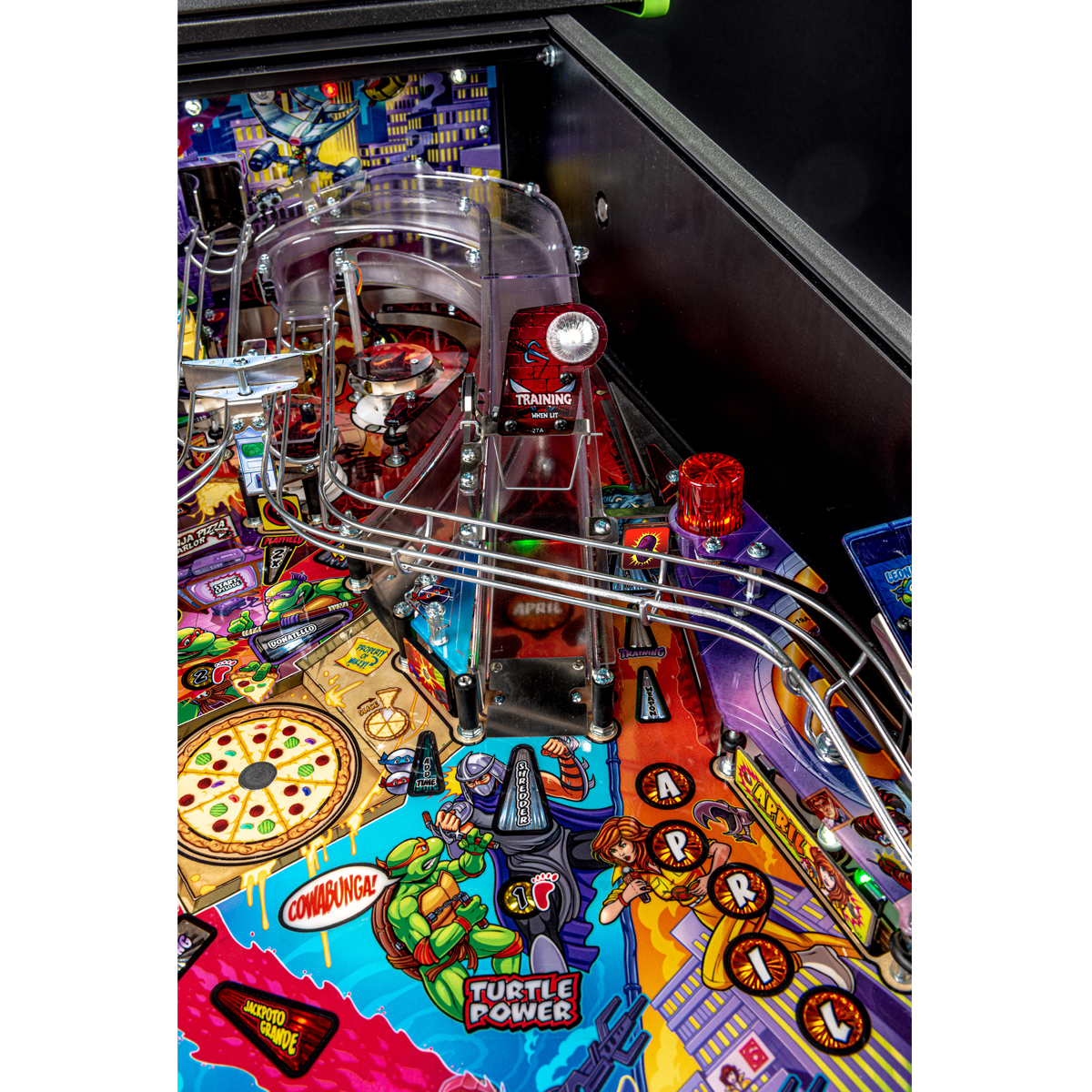 Teenage Mutant Ninja Turtles Pro Pinball Machine - Elite Home Gamerooms