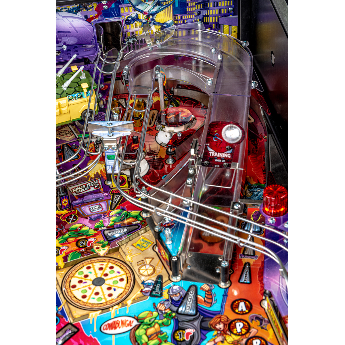 Teenage Mutant Ninja Turtles Pro Pinball Machine - Elite Home Gamerooms