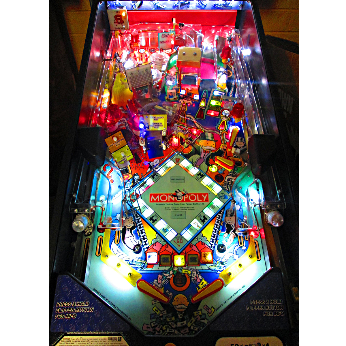 Monopoly Pinball Machine - Elite Home Gamerooms