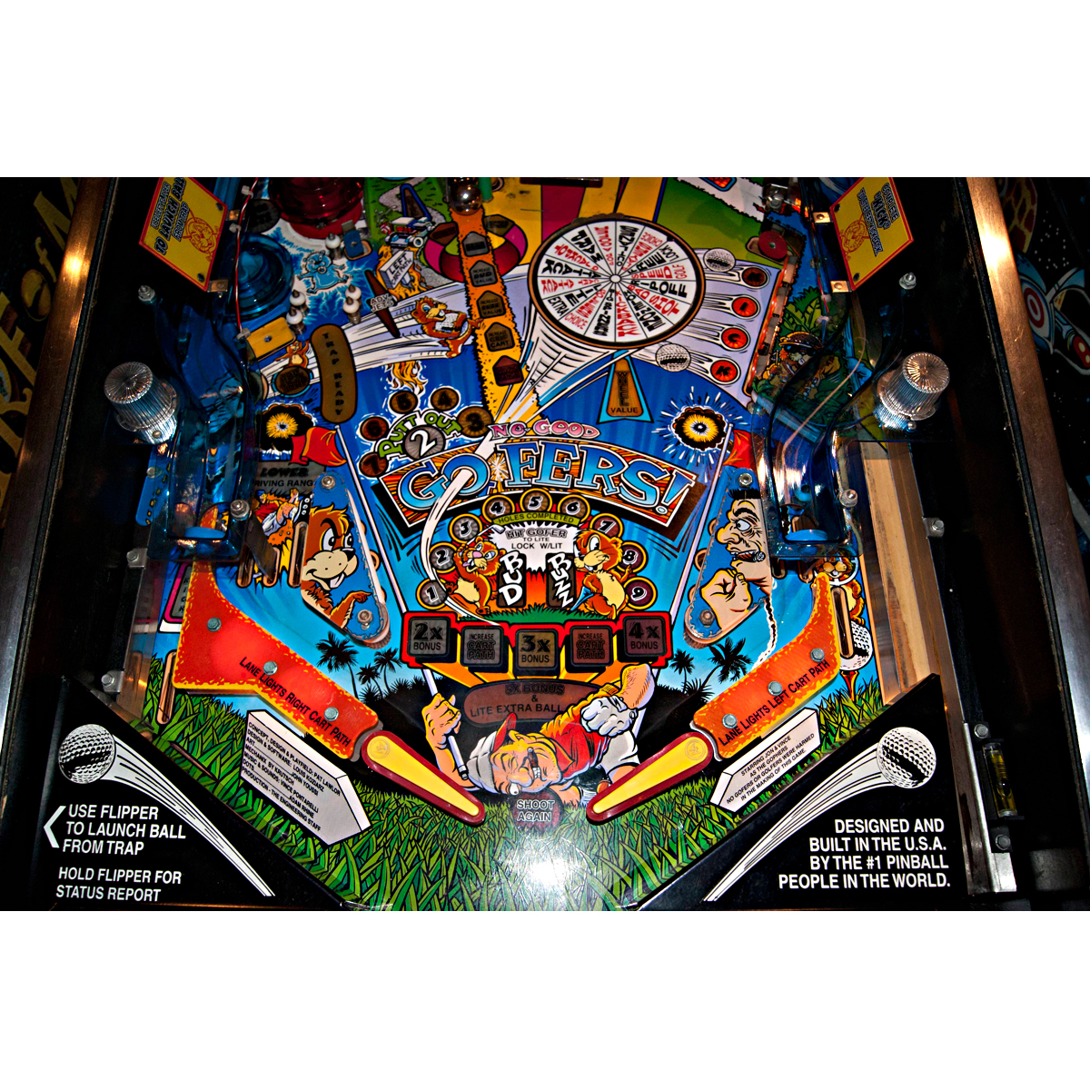 No Good Gofers Pinball Machine - Elite Home Gamerooms