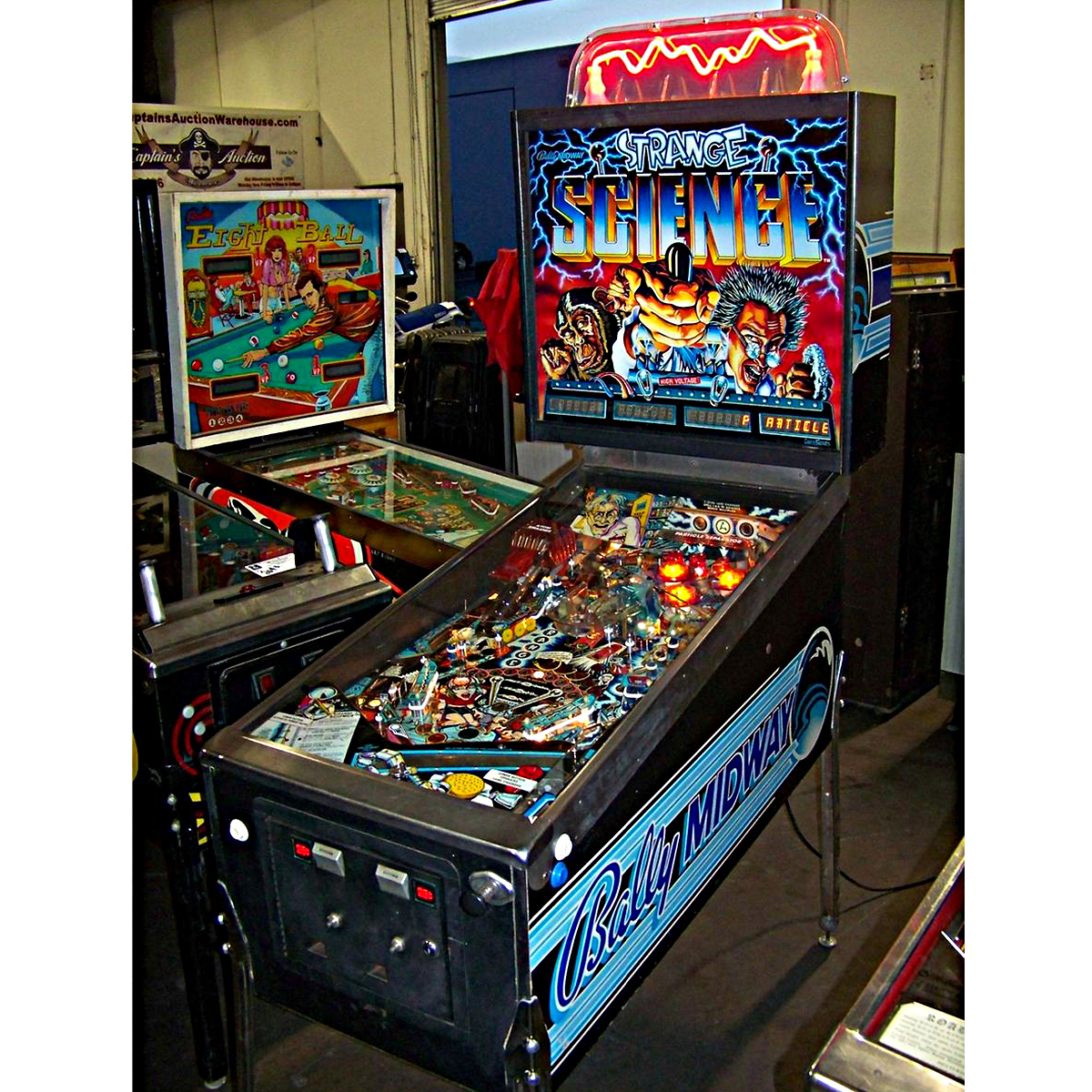 Strange Science Pinball Machine - Elite Home Gamerooms
