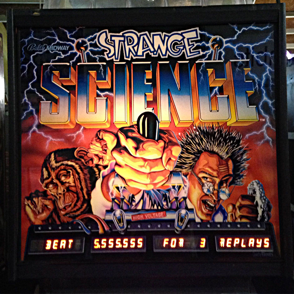 Strange Science Pinball Machine - Elite Home Gamerooms